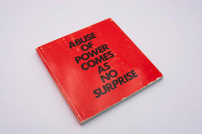 "Abuse of Power Comes as No Surprise" by Jenny Holzer, Special ...